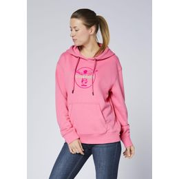 Kapuzensweatshirt Chiemsee, Damen, Gr. L (40), chateau rose, 88% Baumwolle, 12% Polyester, Sweatshirts