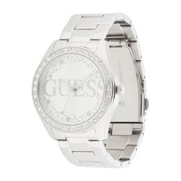Guess Uhr 'LUST' Damen Gr&ouml;&szlig;e One Size silber / transparent