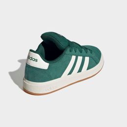 M&auml;dchen Sneaker "GRAND COURT 00S", adidas Sportswear, Gr. 32, gr&uuml;n, Leder, Synthetik, Schuhe, Design auf den Spuren des adidas Campus 00, f&uuml;r Kinder