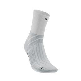 Bauerfeind Damen Sportsocken "RUN PERFORMANCE MID CUT SOCKS", Gr. 43wei&szlig;, Obermaterial: 90% Polyamid, 10% Elasthan, Socken, Laufsocken