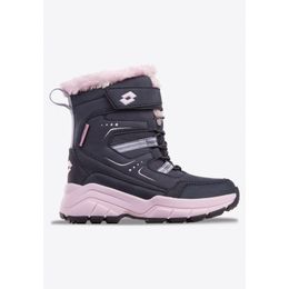 Lotto Jungen Winterboots, Gr. 28, blau, Synthetik, Schuhe, Winterschuhe, Winterstiefel, Snowboots, wasserdicht & gef&uuml;ttert