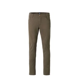 MEYER Herren Chinos "Five-Pocket Chino", braun, Gr. 34, unifarben, 98% Baumwolle, 2% Elasthan, Hosen, aus robustem BIO-Baumwoll