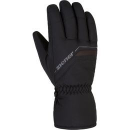 Ziener Herren Skihandschuhe "GRUMAS-Z glove man"schwarz, Gr. 9, Obermaterial: 100% Polyester; Innenseite: 100% Polyester; Futter: 100% Polyester;