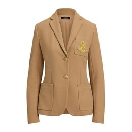 Lauren Ralph Lauren Petite Blazer 'ANFISA' Damen Gr&ouml;&szlig;e 34 camel