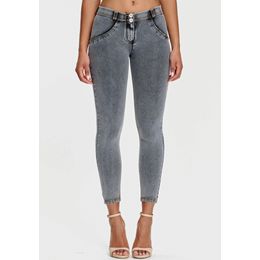 Freddy Damen Jeggings "WRUP4 SUPERSKINNY", gelb, Gr. XL, Web, Obermaterial: 81% Baumwolle, 19% Elasthan, Hosen, mit Lifting & Shaping Effekt