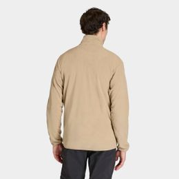 adidas terrex Herren Fleecejacke "MULTI ESSENTIALS", beige, Gr. XXL, Obermaterial: 100% Polyester, Jacken
