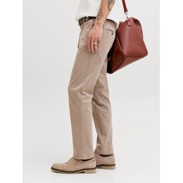 Jack & Jones JACK & JONES Herren Chinohose "JPSTOLLIE VANCE CHINO NOOS"lemon pepper, Gr. 32, unifarben, Web, Obermaterial: 97% Baumwolle, 3% Elasthan, Hosen,