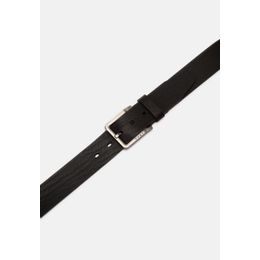 Bugatti Herren Lederg&uuml;rtel "Bugatti Herreng&uuml;rtel 0216", schwarz, Gr. 90, Leder, G&uuml;rtel