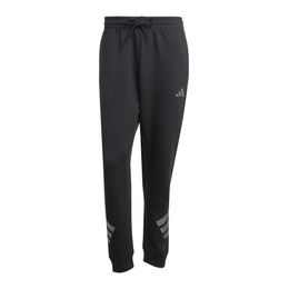 adidas Sportswear Sporthose 'FI' Herren Gr&ouml;&szlig;e M silbergrau / schwarz
