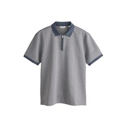 next Poloshirt Herren Gr&ouml;&szlig;e M braun / grau / graphit