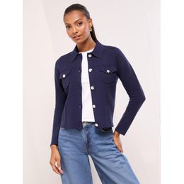 Lipsy Strickjacke Damen Gr&ouml;&szlig;e XL navy
