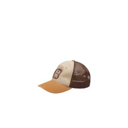 Scalpers Scpatch Trucker Cap Kids ' ' Jungen Gr&ouml;&szlig;e one size braun / pastellorange