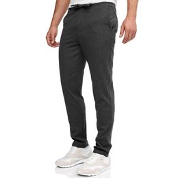 INDICODE Herren Schlupfhose "INHeino", grau, Gr. S, unifarben, Web, Obermaterial: 62% Polyester, 33% Viskose, 5% Elasthan, Hosen