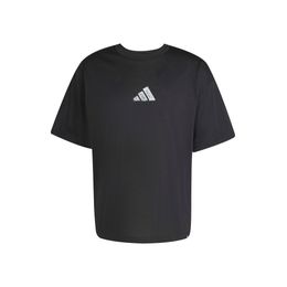 adidas Performance Funktionsshirt 'PWR' Herren Gr&ouml;&szlig;e L schwarz / silber