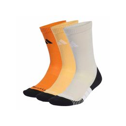 adidas Performance Sportsocken Herren Gr&ouml;&szlig;e 34/36 gelb / greige / orange / schwarz / wei&szlig;