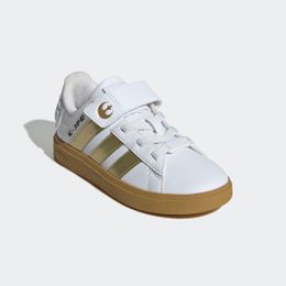 M&auml;dchen Sneaker "ADIDAS X STAR WARS GRAND COURT 2.0", adidas Sportswear, Gr. 34, wei&szlig;, Schuhe, Design auf den Spuren des adidas Superstar, f&uuml;r Kinder