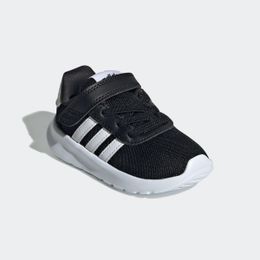 Damen Sneaker "LITE RACER 3.0", adidas Sportswear, Gr. 24, schwarz-wei&szlig;, Synthetik, Textil, Schuhe, f&uuml;r Kinder