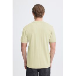 Blend Herren Polokragenpullover "BHBARON SPLIT POLO PPNOOS", beige, Gr. M, unifarben, Strick, Obermaterial: 100% Baumwolle, Pullover, aus Baumwolle,