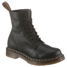 Dr. Martens Damen Schn&uuml;rboots "1460 PASCAL 8 Eye Boot", Gr. 37, schwarz, Leder, unifarben, Schuhe, Blockabsatz,Schn&uuml;rschuh,Stiefelette mit