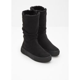 bonprix Stiefel, schwarz