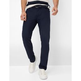 Brax Herren 5-Pocket-Hose "Style CHUCK", blau, Gr. 34, Web, 67% Polyester, 29% Viskose, 4% Elasthan, Hosen
