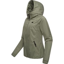Ragwear Damen Outdoorjacke "Dizzie", gr&uuml;n, Gr. L, Au&szlig;enmaterial: 100% Polyester; Innenfutter: 100% Polyester; Wattierung: 100% Polyester, Jacken,