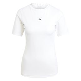 adidas Performance Funktionsshirt 'TECHFIT Training' Damen Gr&ouml;&szlig;e M/L schwarz / wei&szlig;