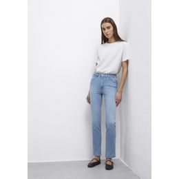 Mavi Damen Gerade Jeans "KENDRA"lt brushed glam, Gr. 33, 86% Baumwolle, 12% Polyester, 2% Elastan, Jeans, gerde Form