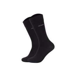 JOOP! JOOP Herren Kurzsocken "Socken Unisex premium essential organic cotton Socks 2p 2er Pack", Gr. 35, schwarz, Obermaterial: 62% Baumwolle CO(Bio). 36%