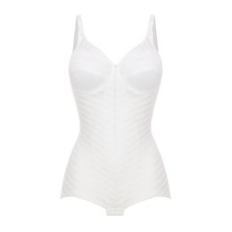 Felina Damen Body "Body ohne B&uuml;gel Weftloc", Gr. 105, wei&szlig;, Obermaterial: 65% Polyamid PA. 35% Elasthan EL., Bodys