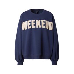 V&eacute;ro Moda VERO MODA Sweatshirt 'VMCIAOBELLA' female size M Navy / Greige