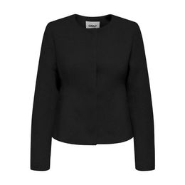 Only Damen Kurzjacke "ONLSEDONA LIFE LIGHT FIT JACKET CC OTW"schwarz detail:solid, Gr. M, unifarben, Web, Obermaterial: 85% Polyester, 15% Baumwolle,