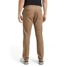 Tom Tailor Herren Chinohosecaribou beige, Gr. 38, unifarben, Web, Obermaterial: 98% Baumwolle, 2% Elasthan. Futter: 65% Polyester, 35% Baumwolle,