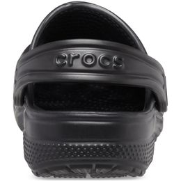 Crocs Jungen Clog "Classic Clog K", Gr. 25, schwarz, Croslite , unifarben, Schuhe, Hausschuh, Schlappen, Strandschuh, Sandale mit Fersenriemen