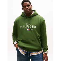 Tommy Hilfiger Big & Tall Herren Hoodie "BT-BRANDLOVE BIG HILFIGER"mountain pine, Gr. XXL, TOMMY HILFIGER BIG & TALL, Sweatware, Obermaterial: 77% Baumwolle, 23% Polyester,