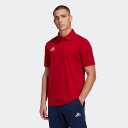 Herren Poloshirt "ENT22 POLO", rot, Gr. L, adidas Performance, Obermaterial: 100% Polyester, Shirts