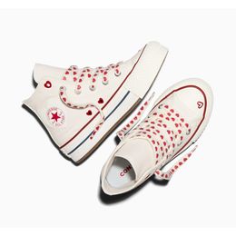 Converse M&auml;dchen Sneaker "CHUCK TAYLOR ALL STAR EVA LIFT", Gr. 33vintage wei&szlig;, vintage wei&szlig;, days ahead, Textil, Schuhe