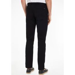 Tommy Hilfiger Herren Chinohose "DENTON CHINO 1985 PIMA COTTON"schwarz, Gr. 30, Twill, Obermaterial: 96% Baumwolle, 4% Elasthan, Hosen, von der
