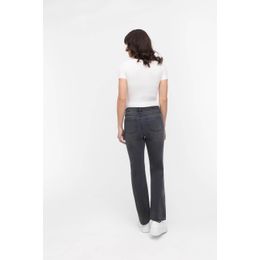 WONDERJEANS Damen 5-Pocket-Jeans "Relaxed Straight", schwarz, Gr. 38, Denim/Jeans, Obermaterial: 87% Baumwolle, 10% Polyester, 3% Elasthan, Jeans,