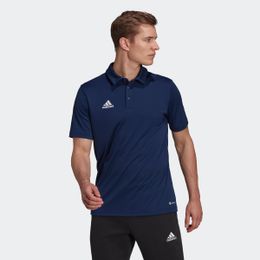 Herren Poloshirt "ENT22 POLO", blau, Gr. S, adidas Performance, Obermaterial: 100% Polyester, Shirts