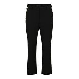 Vero Moda Curve Hose 'VMCfany' Damen Gr&ouml;&szlig;e 46 schwarz / wei&szlig;