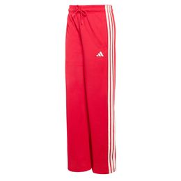 adidas Sportswear Sporthose 'Stadium' Damen Gr&ouml;&szlig;e L rot / wei&szlig;