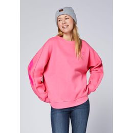 Chiemsee Damen Sweatshirt, rosa, Gr. XS, 88% Baumwolle, 12% Polyester, Sweatshirts