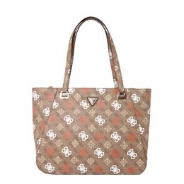 Guess Shopper 'Eliette' Damen Gr&ouml;&szlig;e One Size braun / orange / wei&szlig;