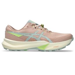 asics Damen Trailrunningschuh "FUJI LITE 6", Gr. 39pale apricot, lichen rock, Textil, Schuhe, leichter Trailrunningschuhe