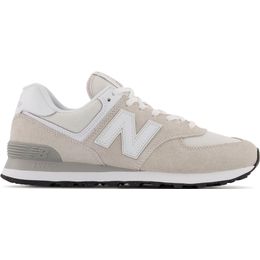 New Balance Damen Sneaker "ML574 Core", Gr. 41,5, beige, Leder, Textil, Schuhe