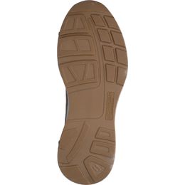 Waldl&auml;ufer WALDL&Auml;UFER Herren Sneaker "H-TOM", Gr. 11,5, beige, Nubukleder, Veloursleder, Schuhe, Schn&uuml;rschuh, Komfortschuh in bequemer Schuhweite H (= sehr weit)