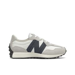 New Balance M&auml;dchen Sneaker "327", Gr. 36silber birch, Leder, Textil, Schuhe, f&uuml;r Kinder und Jugendliche entwickelt, mit Gummilaufsohle