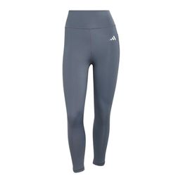 adidas Performance Sporthose 'ESS' Damen Gr&ouml;&szlig;e L grau / wei&szlig;
