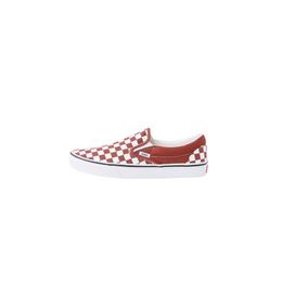 Vans Slip On 'Classic' Herren Gr&ouml;&szlig;e 35 kirschrot / wei&szlig;